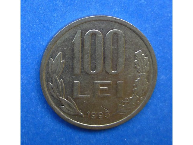 Kovanica 100 lei Rumunija 1993.