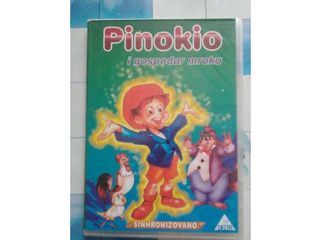 DVD CRTANI FILM - PINOKIO I GOSPODAR MRAKA