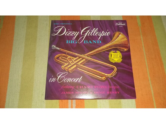 LP: DIZZY GILESPIE BIG BAND IN CONCER   (Album Diskos)