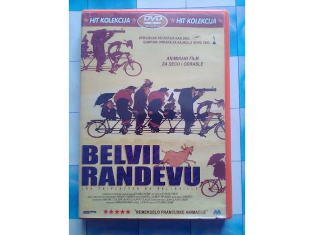 DVD CRTANI FILM - BELVIL RANDEVU