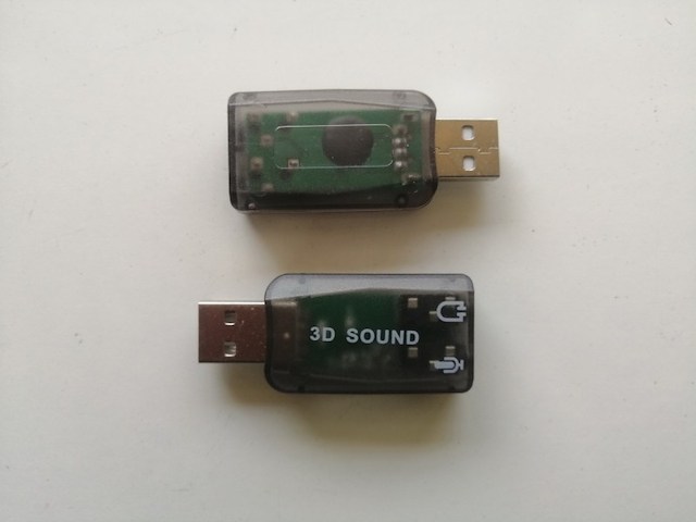 USB zvučna kartica 2.1 3D SOUND