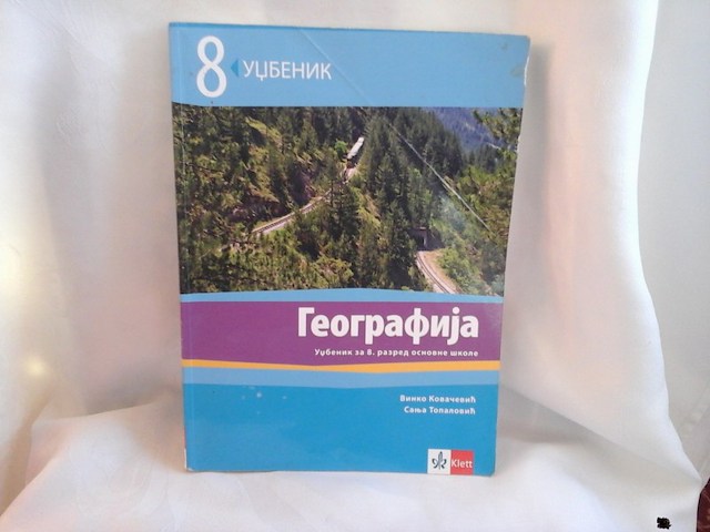 Geografija 8 osmi Klett udžbenik Vinko Kovačević