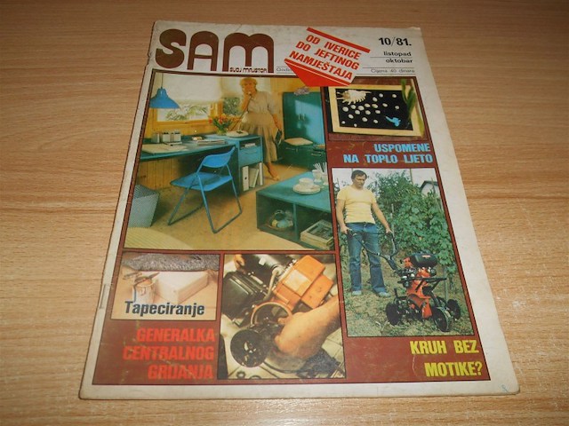 SAM SVOJ MAJSTOR br.10/81