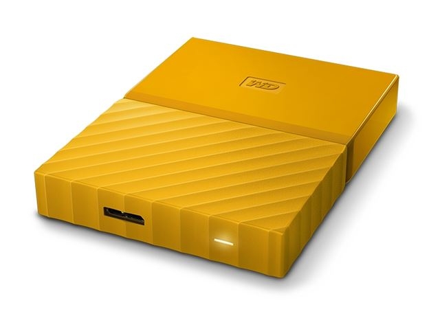 Externi hard Disk WD My Passport Yellow 2TB