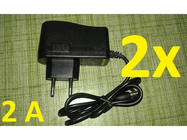 2 x Napajanje - Adapter - Punjac 12V- 2A