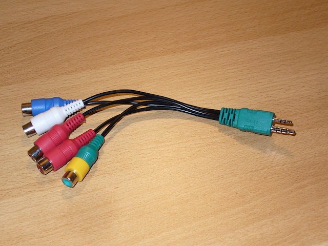 Audio-video kabl adapter