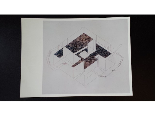 KENGO KUMA Japan Pavillon Isometric Drawing