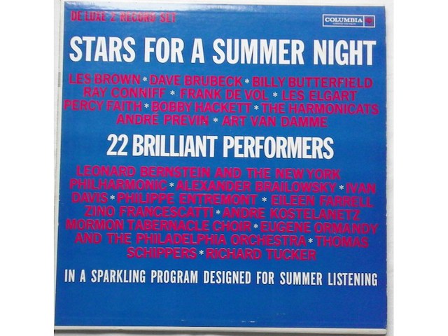 VARIOUS - 2LP STARS  FOR  A  SUMMER  NIGHT