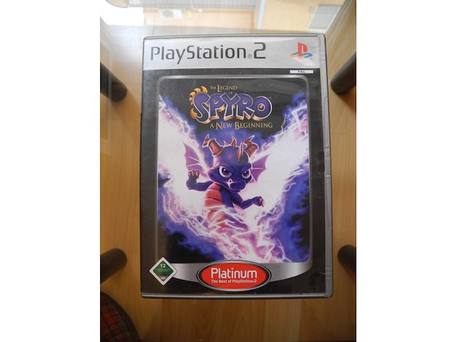 THE LEGEND OF SPYRO A NEW BEGINNING SONY PS2