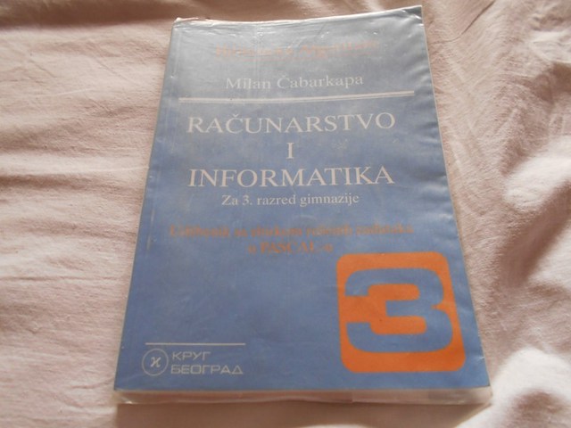 Računarstvo i informatika za 3.r. gimnazije,Pascal,krug