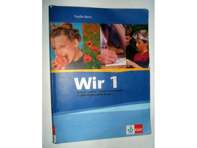 Nemački jezik udžbenik WIR 1  5 razred