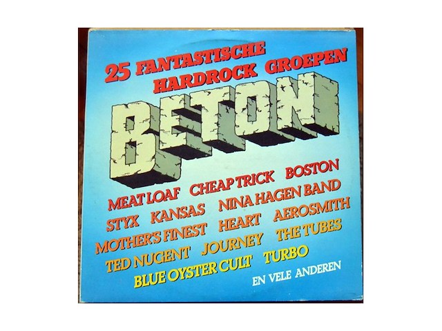 Beton (25 Fantastische Hardrock Groepen) 2xLP