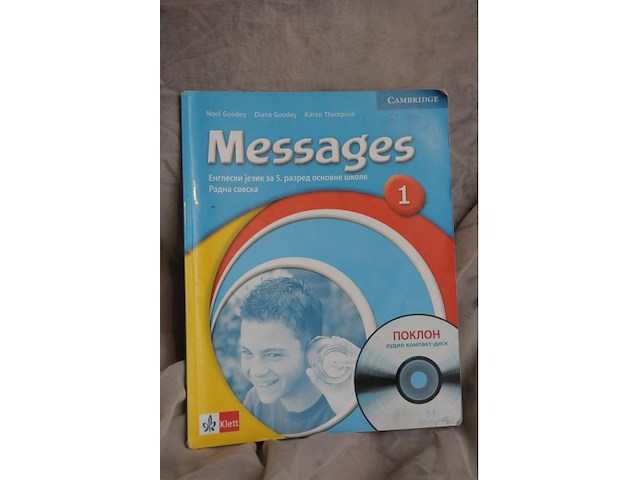 Messages 1- Engleski jezik - r. sveska za 5. razred