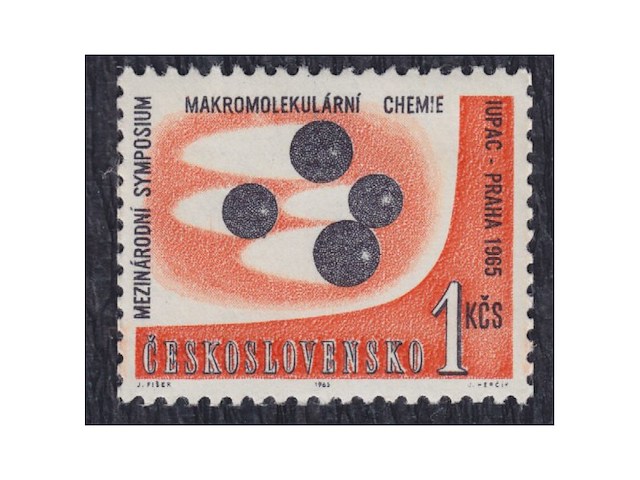 Čehoslovačka 1965 Michel #1565, falc (*)