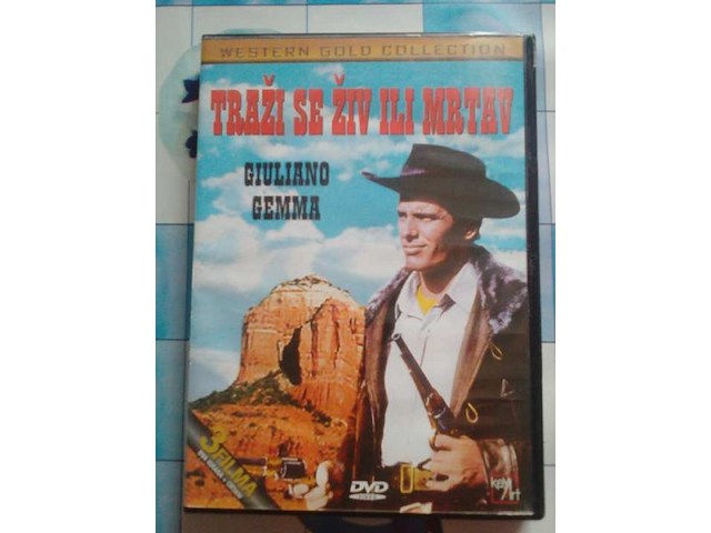 DVD STRANI FILM -TRAZI SE ZIV ILI MRTAV I RATNICI PAKLA