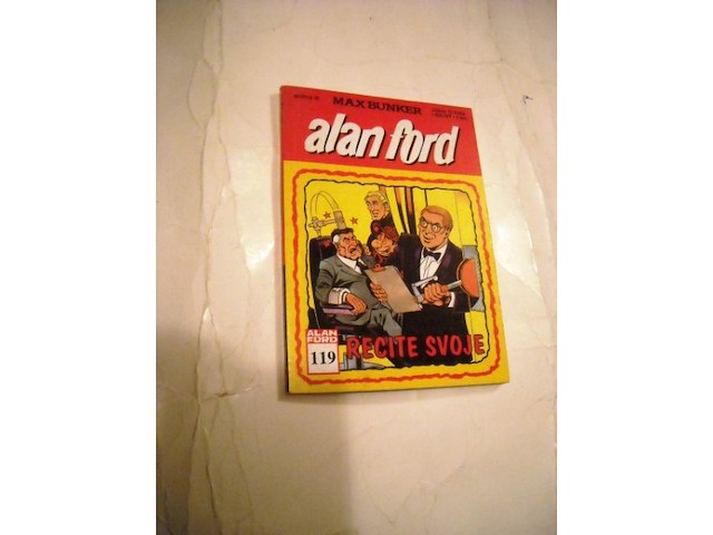 Alan Ford Borgis 119 Recite svoje