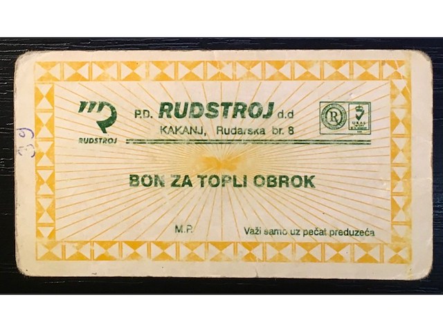 bonza topli obrok Rudstroj (72.)