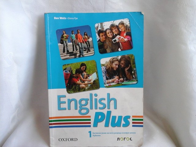 English plus 1 engleski udžbenik za peti razred Logos