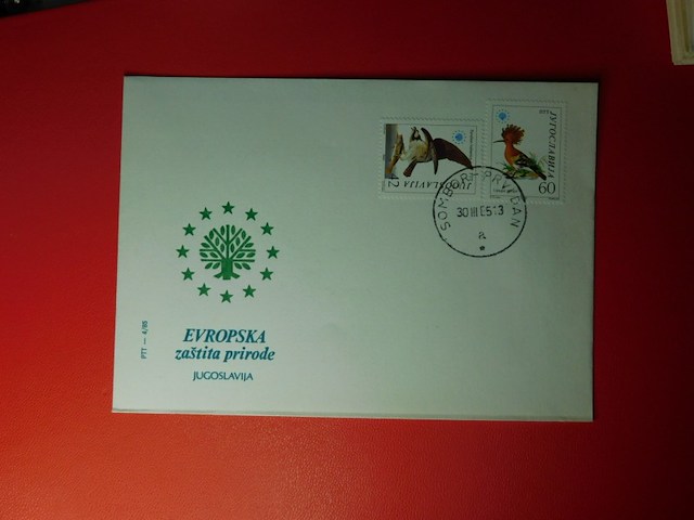 Koverta FDC Sombor - PTT 4/85