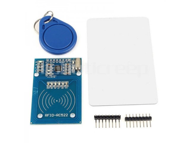 RFID induktivni modul RC522 arduino citac privezak