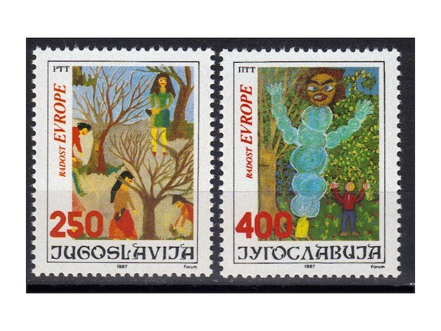 Radost Evrope 1987.,čisto