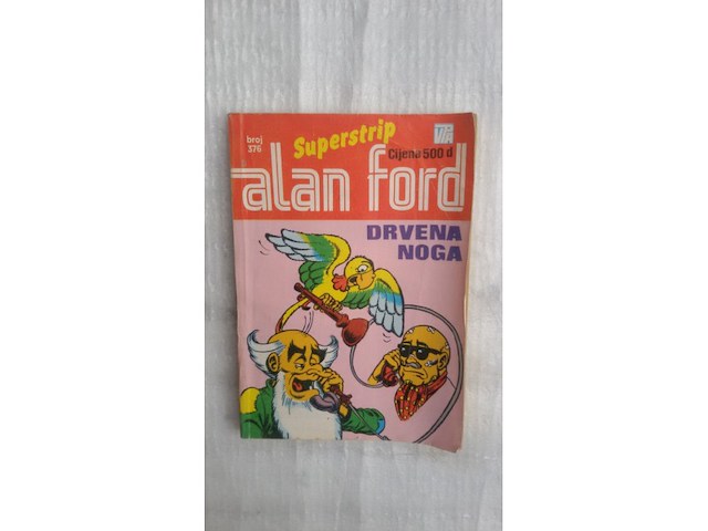 Alan Ford-Drvena noga