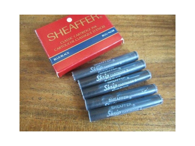 SHEAFFER Skrip SHF96310-nekorišćenih 5 patrona u kutiji