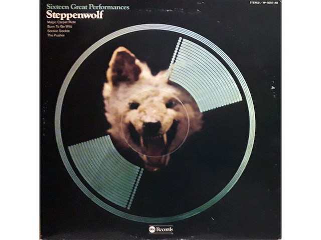 LP: STEPPENWOLF-SIXTEEN GREAT PERFORMANCES (JAPAN PRESS