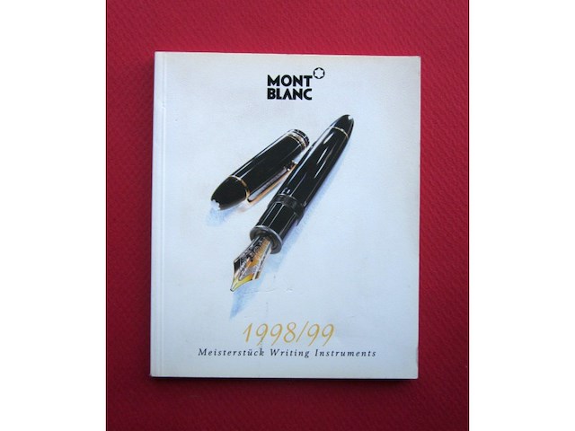 MONT BLANC 1998/99 katalog Meisterstuck Writing....
