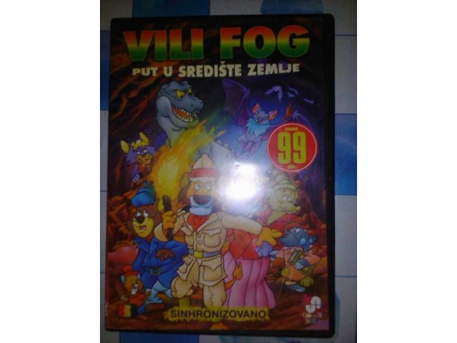 DVD CRTANI FILM - VILI FOG PUT U SREDISTE ZEMLJE