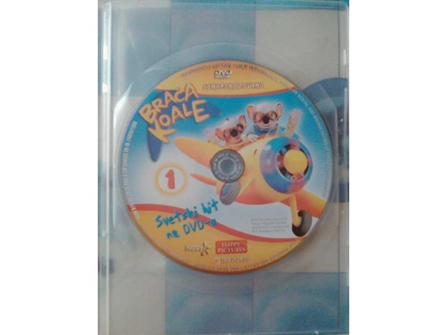 DVD CRTANI FILM - BRACA KOALE 1