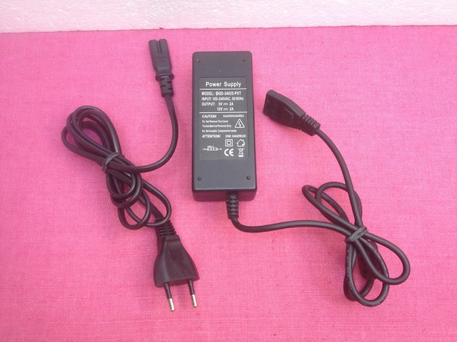 Power supply adapter 5V / 12V 2A 4 pin-a + GARANCIJA!