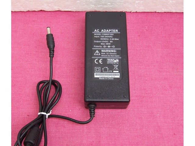 Adapter 12V 8A od 96W ORIGINAL + GARANCIJA!