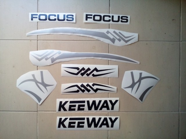 Nalepnice za motore Keeway Focus