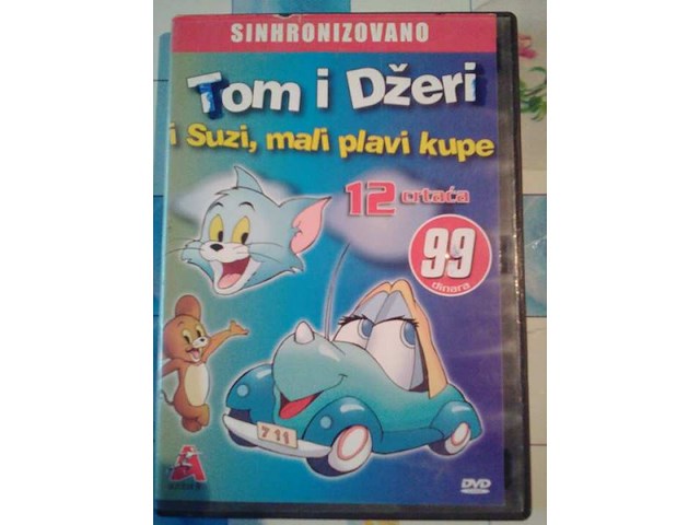 DVD CRTANI FILM - TOM I DZERI I SUZI MALI PLAVI KUPE