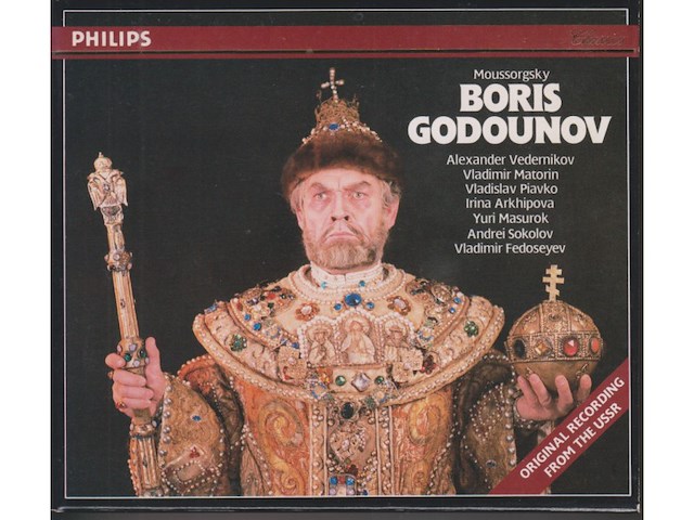 cd / BORIS GODUNOV - Musorgski 2 CD + prateća knjižica