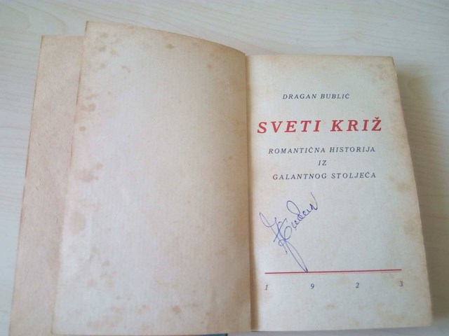 SVETI KRIŽ Dragan Bublić 1923