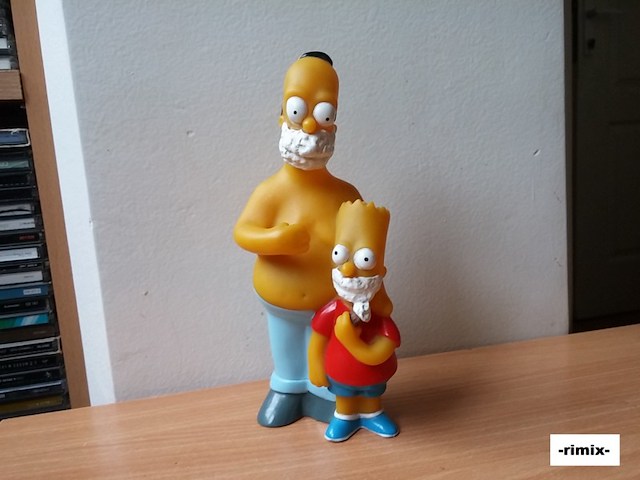 Simpsons - Homer i Bart drzac za zilet