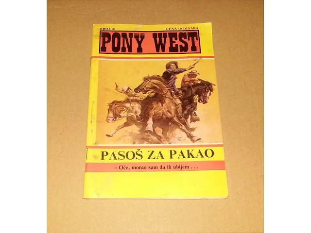 Pony West Br.16 - Pasoš Za Pakao