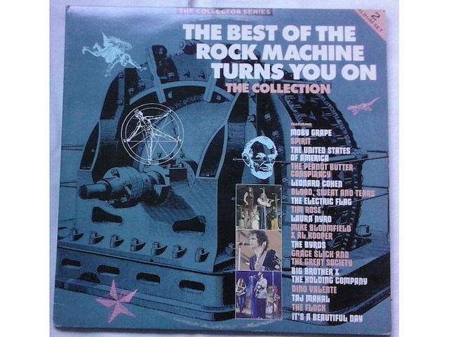 VARIOUS - 2LP The best of the rock machine turns you