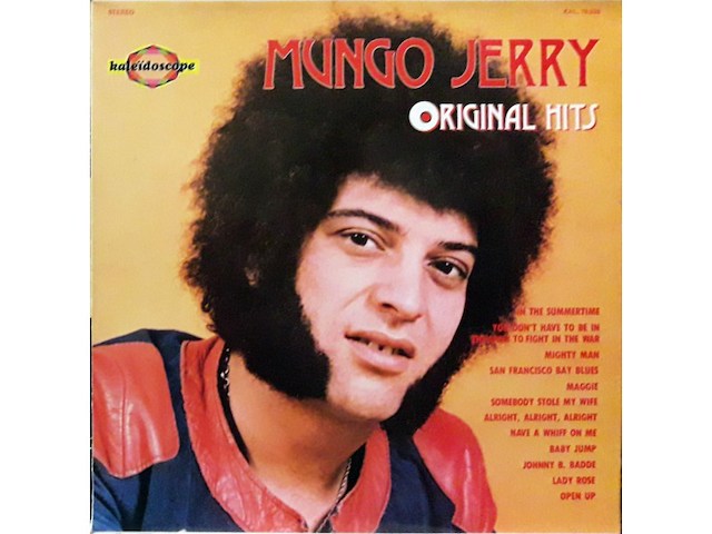 LP: MUNGO JERRY - ORIGINAL HITS (FRANCE PRESS)