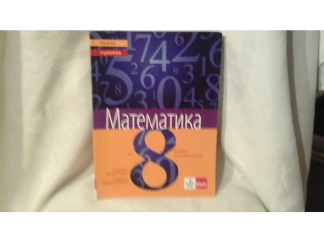 Matematika 8 za osmi razred Klett udžbenik