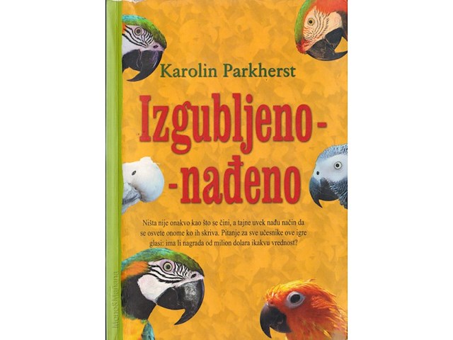 Izgubljeno - Nađeno - Karolin Parkherst