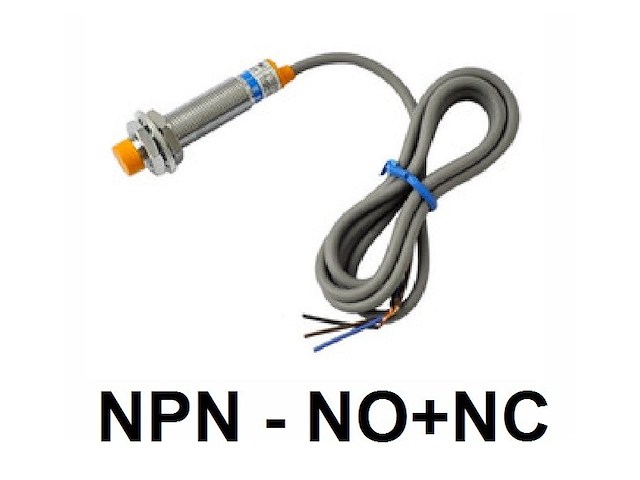 Induktivni senzor - LM12 - 4mm - NPN - 6-36VDC - NO+NC