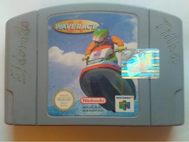 nintendo 64 igrica wave race ispravan kao sa slike