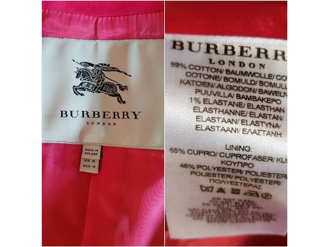 Burberry mantil, original