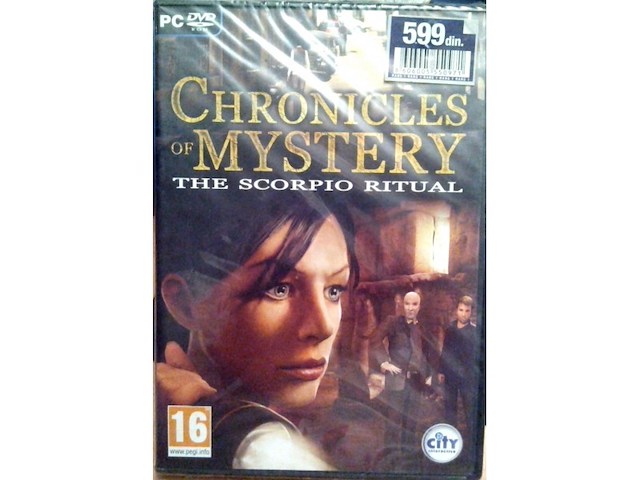 CHRONICLES of MYSTERY - The Scorpio Ritual PC CD ROM