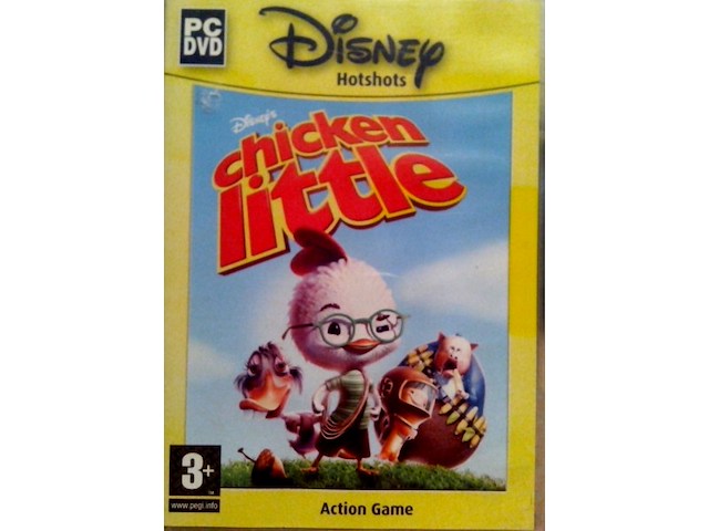 DISNEY`S CHICKEN LITTLE - ACTION GAME - PC DVD