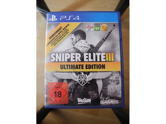 SNIPER ELITE 3 SONY PS4