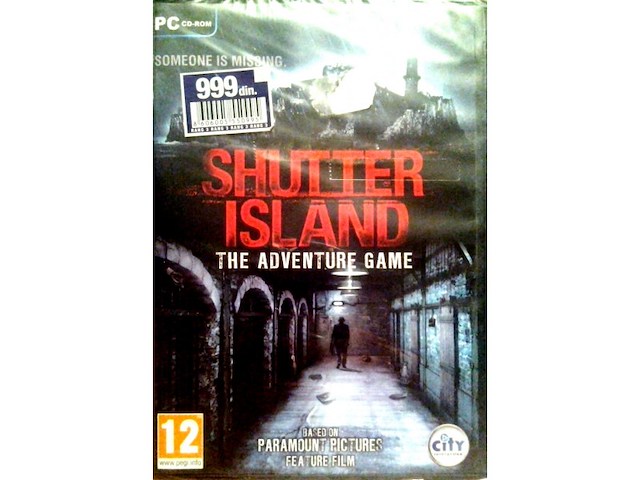 PC CD-ROM SHUTTER ISLAND - THE ADVENTURE GAME